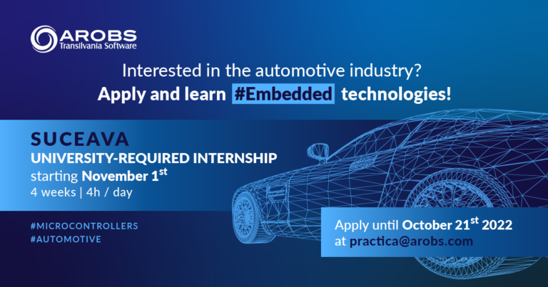 Practică de specialitate la AROBS Suceava - Noiembrie 2022 - Facultatea de Inginerie Electrică ...