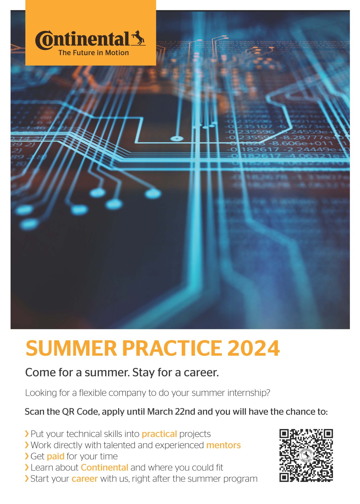 Summer Practice 2024 @ Continental Iași - Facultatea de Inginerie ...